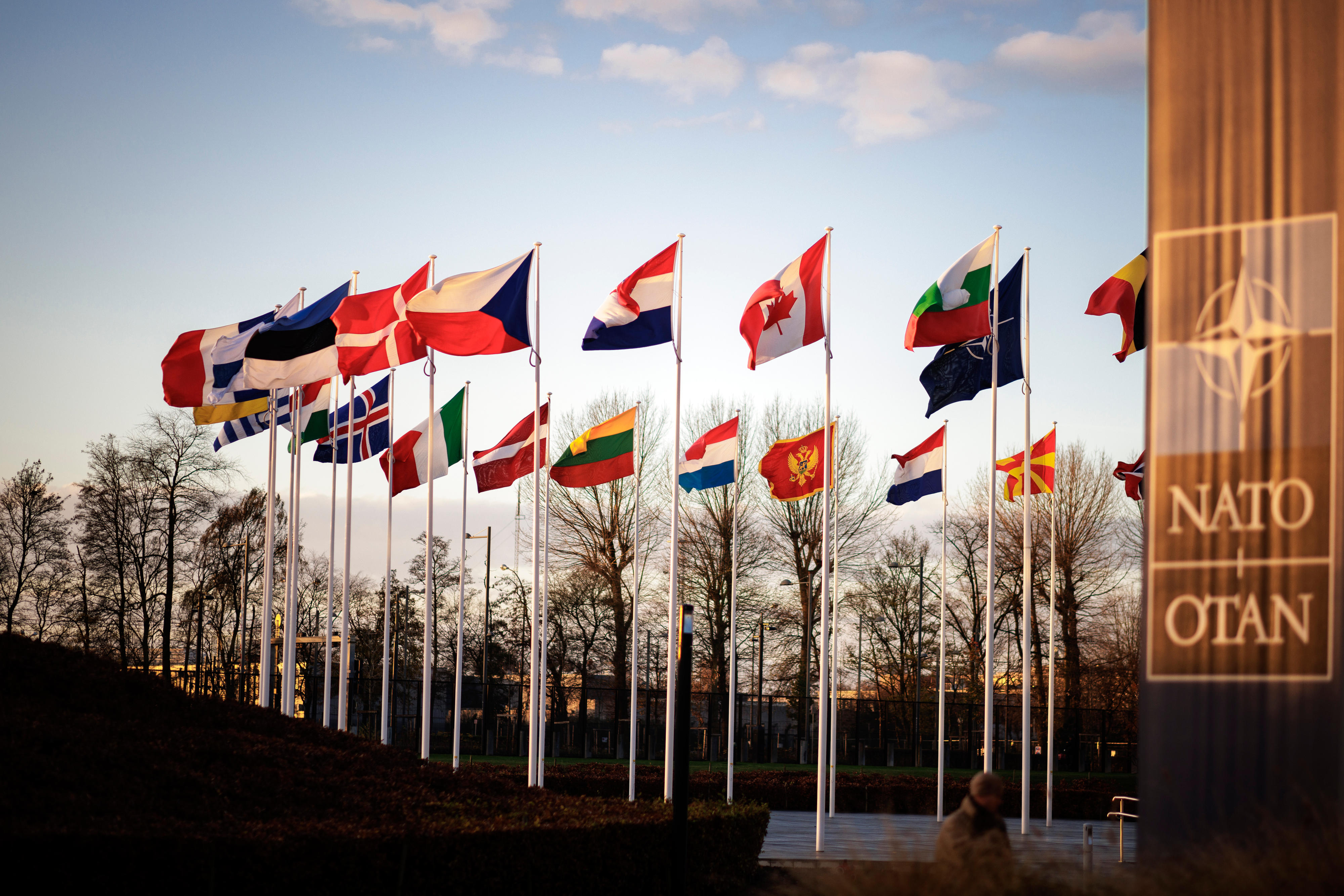 Herbsttreffen der NATO-Außenministerinnen und -Außenminister in Brüssel ...